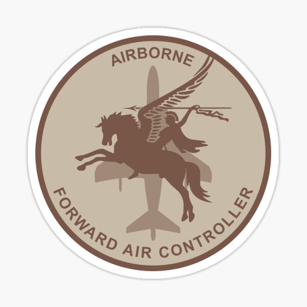 Pegatina «Airborne Forward Air Controller (parche desértico)» de ...