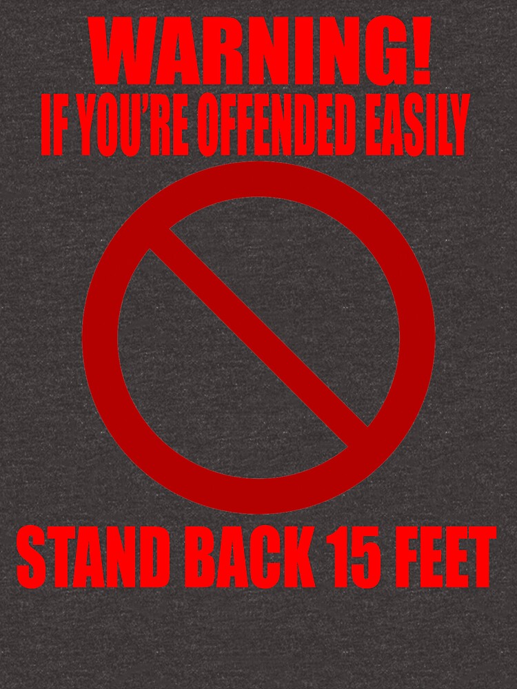 "Trigger Warning" T-shirt for Sale by Crazy-Shark | Redbubble | warning ...