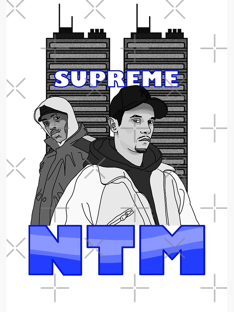 "Supreme NTM" Poster for Sale by Urhypegal | Redbubble