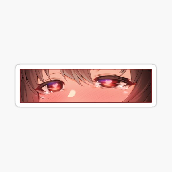 "Lewd Megumin Eyes" Sticker for Sale by cocorf | Redbubble
