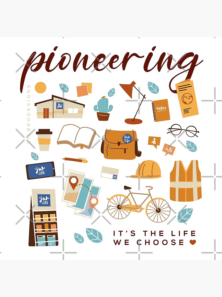 Póster «Pionero | Dibujos lindos al azar | Metas Teocráticas ...