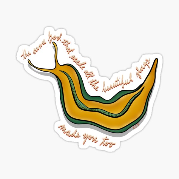 "Beautiful Slugs" Sticker for Sale by misslovelymess | Redbubble