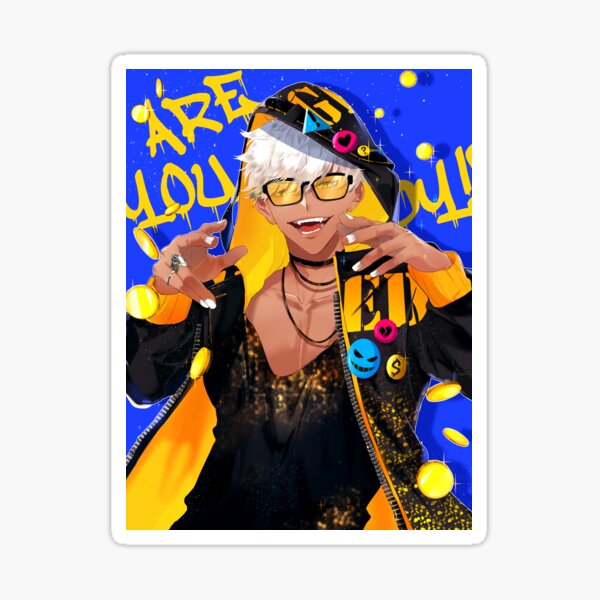 "mammon are you ready" Sticker for Sale by kkei | Redbubble