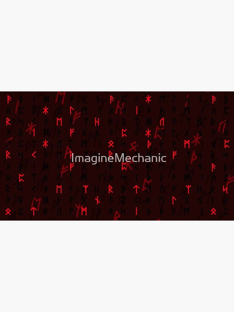 "Runes of Ragnarok" Art Print for Sale by ImagineMechanic | Redbubble