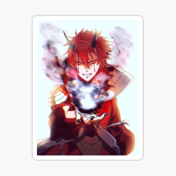 "Benimaru - Tensei shitara Slime Datta Ken" Sticker for Sale by ...