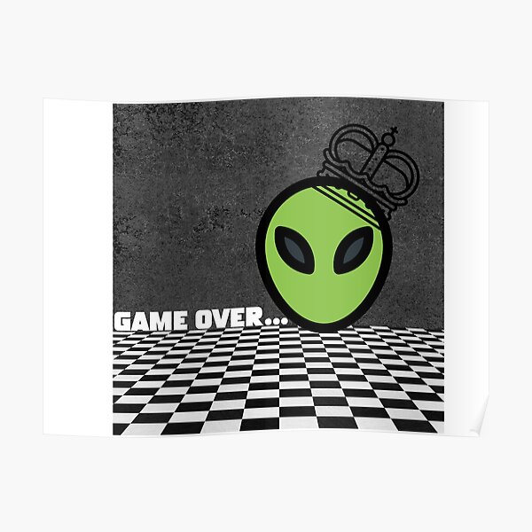 "GAME OVER Aliens, Extraterrestrial, Daft, Spoopy, Abduction, Flying ...