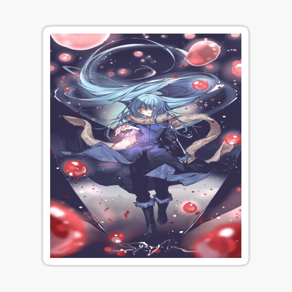 "Rimuru Tempest - Tensei shitara Slime Datta Ken" Sticker for Sale by ...