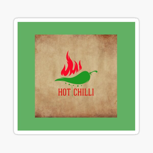 "World The Best Of Green Hot Chilli" Sticker for Sale by SureshDahiya ...