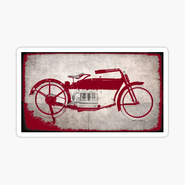 "classic bikes" Sticker for Sale by Fabsean | Redbubble