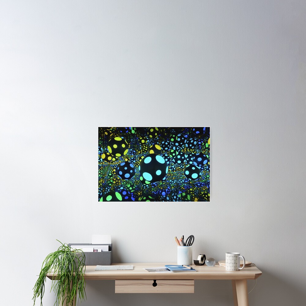 "infinity mirrors room" Poster for Sale by bridgetaorrb | Redbubble