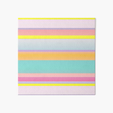 "Pastel color palette horizontal striped | soft color palette striped ...