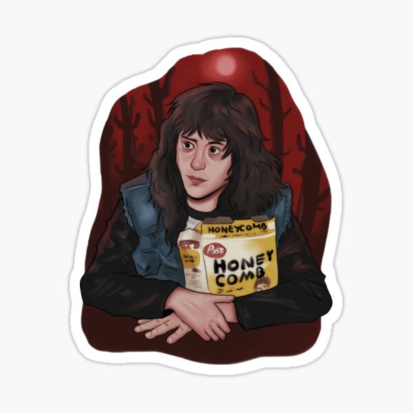 "eddie munson, eddie munson, stranger things" Sticker for Sale by ...