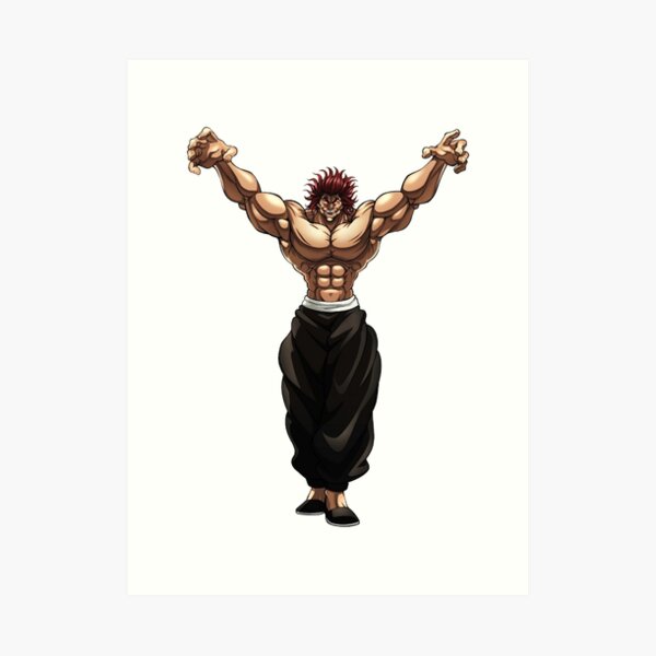 "Yujiro Hanma - Baki the Grappler" Art Print for Sale by Animetwix ...