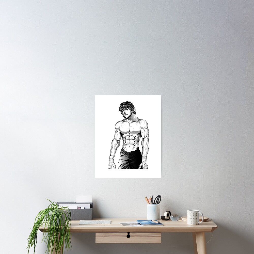"Baki Hanma Angry - Baki the Grappler" Poster for Sale by Animetwix ...