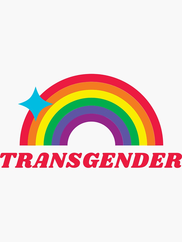 "Transgender gender identification lgbt" Sticker for Sale by knezlazar ...