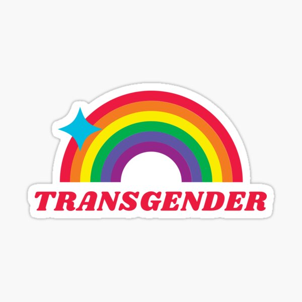 Transgender Gender Identification Lgbt Sticker For Sale By Knezlazar