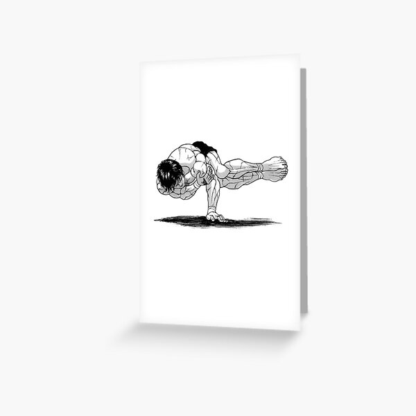 "Baki Hand Pose - Baki the Grappler" Greeting Card for Sale by ...