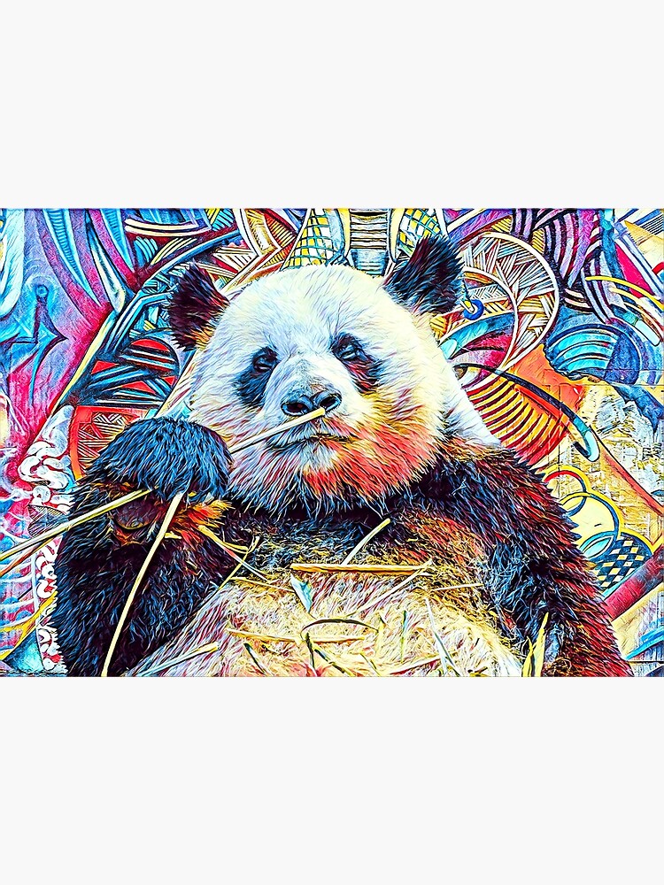 "Graffiti Panda" Poster for Sale by PotLuckDuck | Redbubble