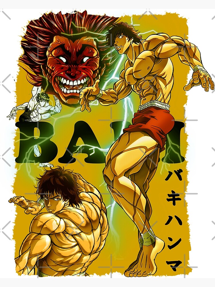 "Baki Hanma Posing - Baki the Grappler" Art Print for Sale by Animetwix ...