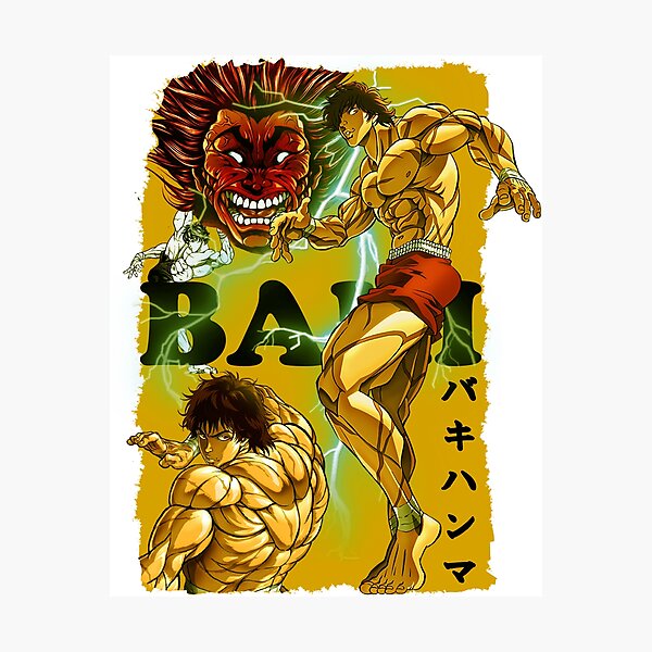 "Baki Hanma Posing - Baki the Grappler" Photographic Print for Sale by ...