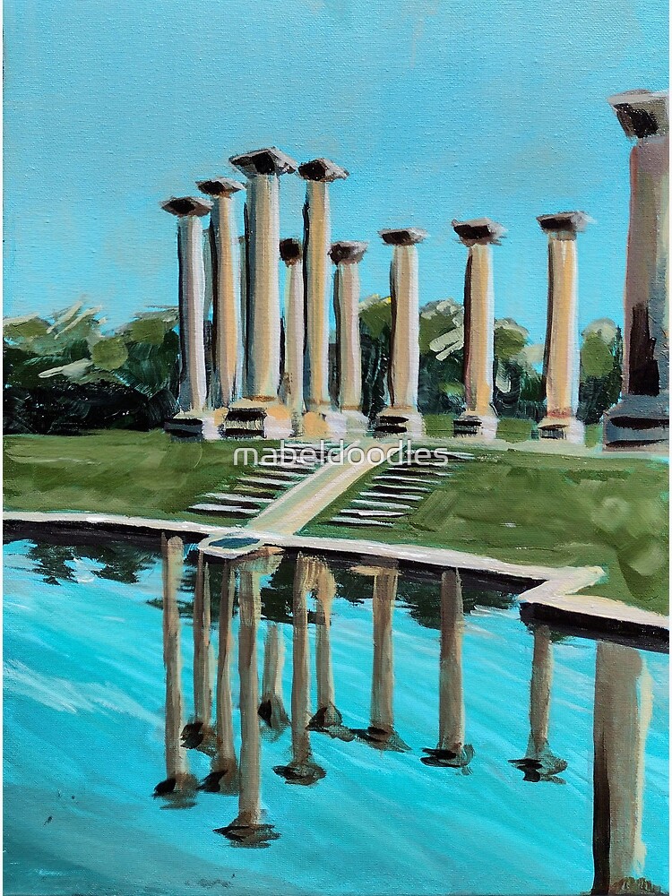 "Stylized Roman Columns" Photographic Print for Sale by mabeldoodles ...