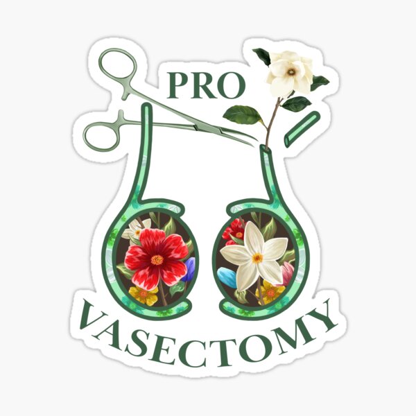 "Pro-Vasectomy" Sticker for Sale by perselus | Redbubble