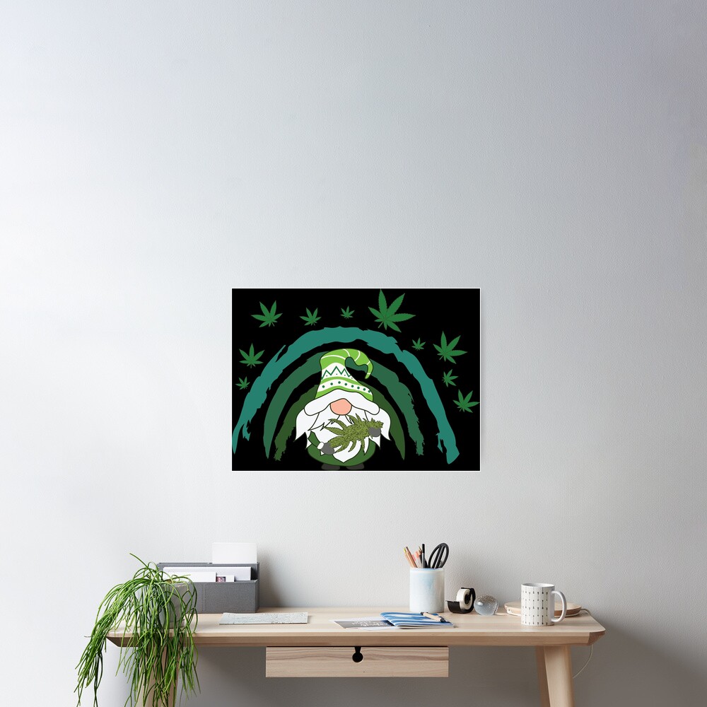 "Weed Elf Cannabis " Poster for Sale by The-Funny-Shop | Redbubble