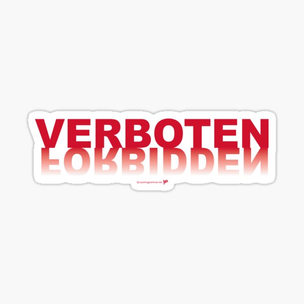 Verboten Gifts & Merchandise | Redbubble