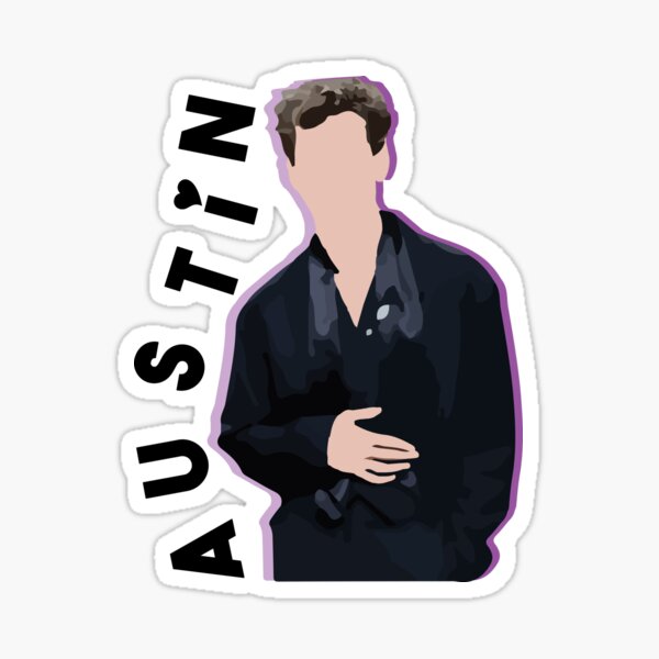 " Austin Butler celeb" Sticker for Sale by porterpouts | Redbubble