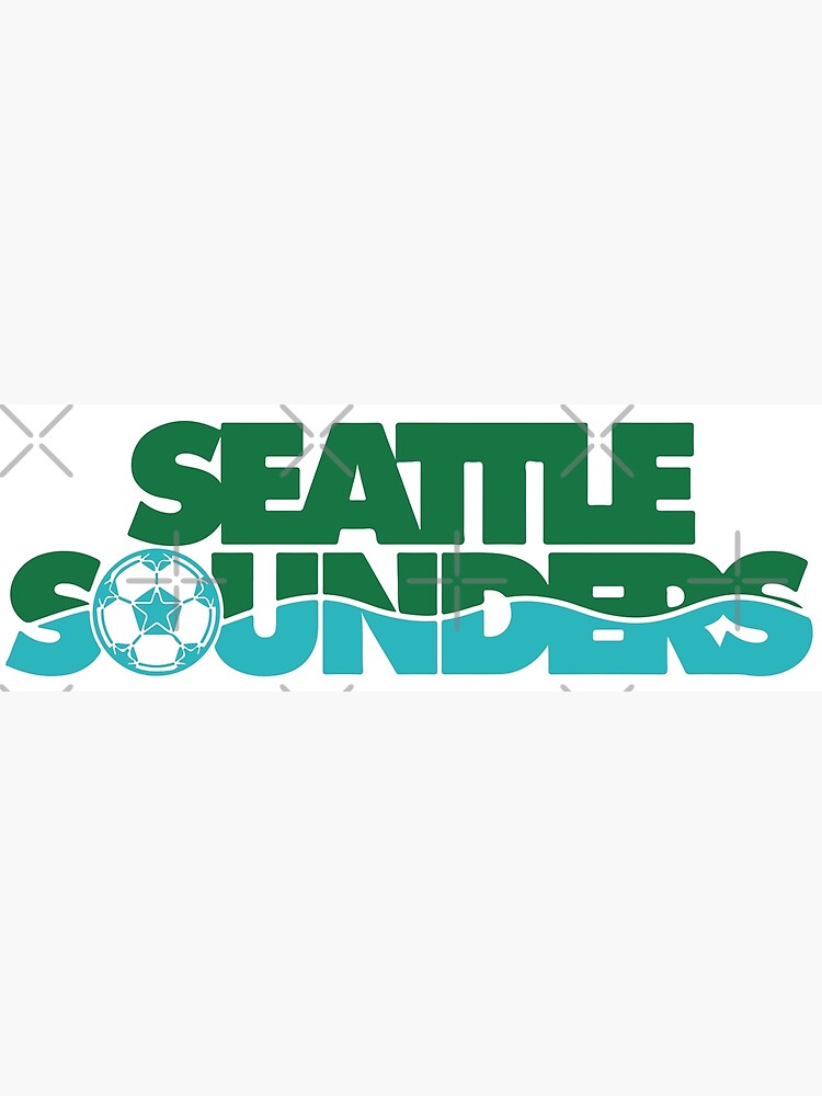 "Vintage Seattle Sounders" Poster for Sale by OnTargetSports | Redbubble