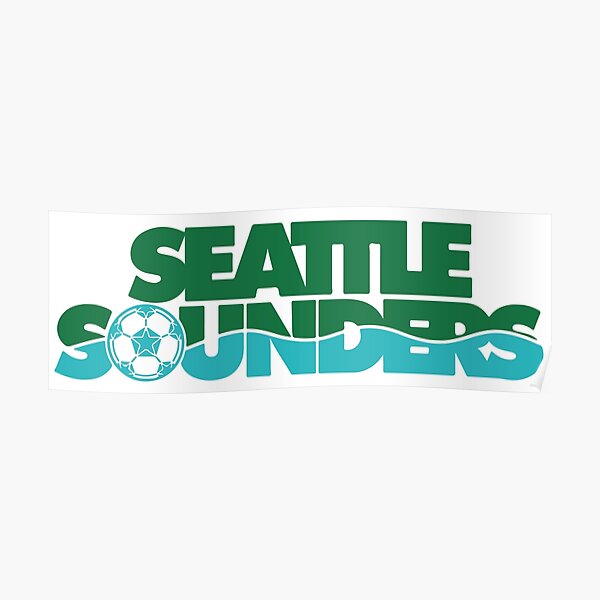 "Vintage Seattle Sounders" Poster for Sale by On Target Sports | Redbubble