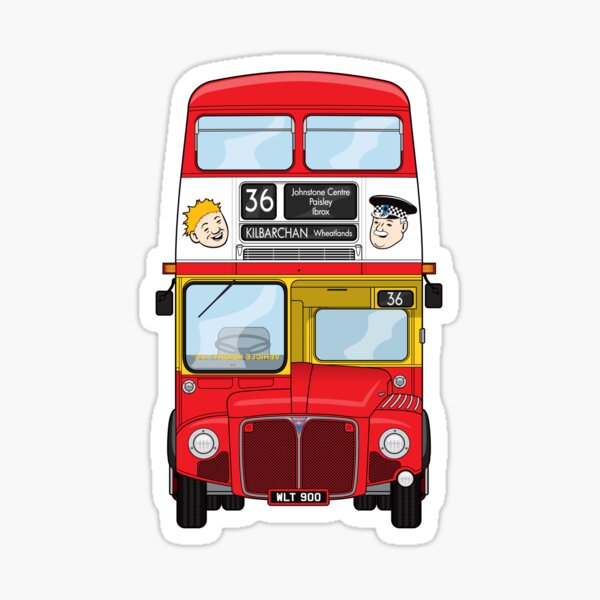 "Clydeside Scottish JC10 Routemaster RM900 WLT900 Comic Advert ...