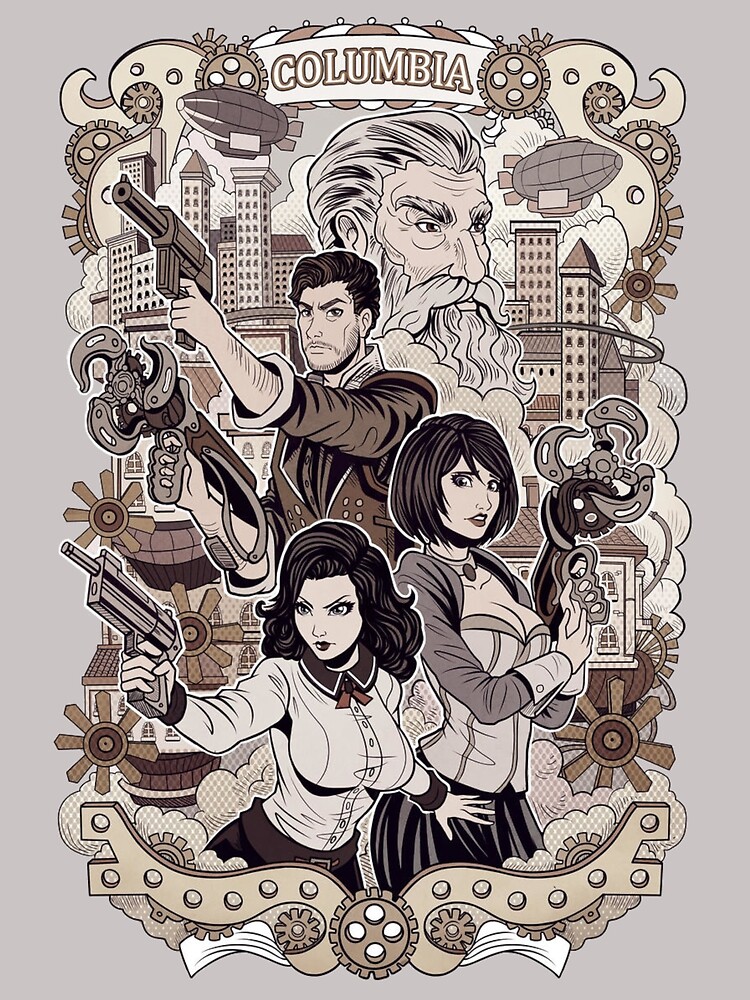 "Bioshock Infinite Columbia poster" Poster for Sale by gruntcooker ...