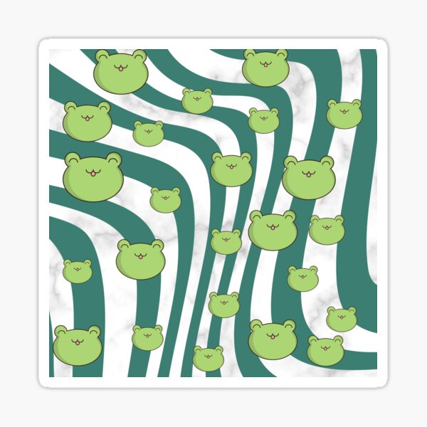 "Frog face" Sticker for Sale by Animal-love | Redbubble