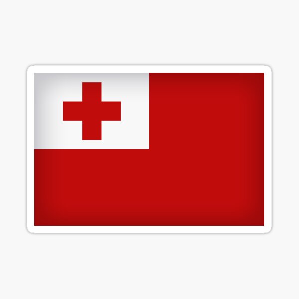 "Tonga - Official Flag of Tonga" Sticker for Sale by allstars007 ...