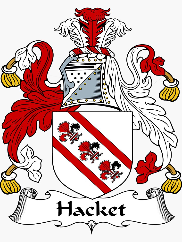 "Hacket" Sticker for Sale by HaroldHeraldry | Redbubble