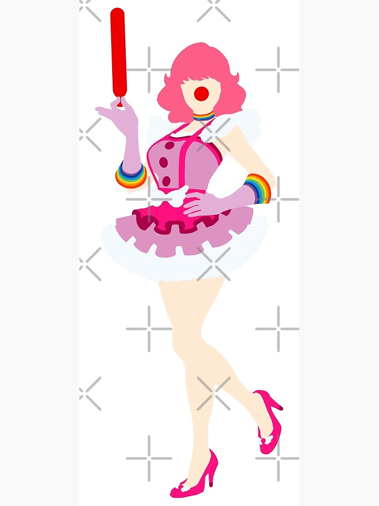 Póster «Geiru Toneido (Ace Abogado Payaso Chica Meme)» de L1sercool ...