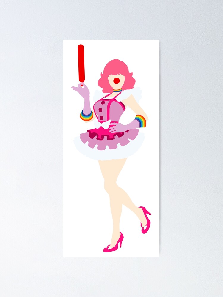 "Geiru Toneido (Ace Attorney Clown Girl Meme)" Poster for Sale by ...