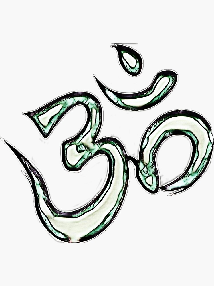 "Om" Sticker for Sale by SekansStore777 | Redbubble
