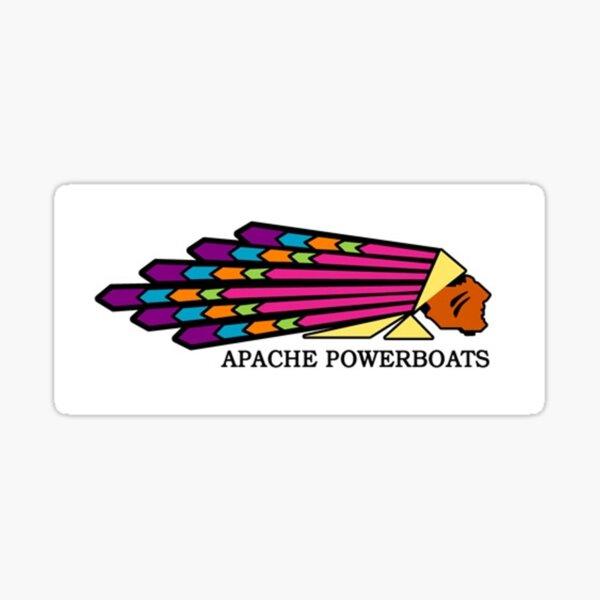 "The Tribe of Apache" Sticker for Sale by ChristinasMess | Redbubble
