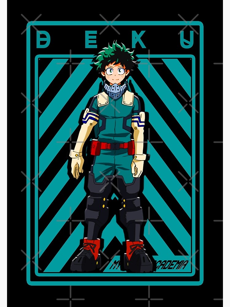 "MY HERO ACADEMIA - DEKU" Poster for Sale by UNCHMUNCH | Redbubble