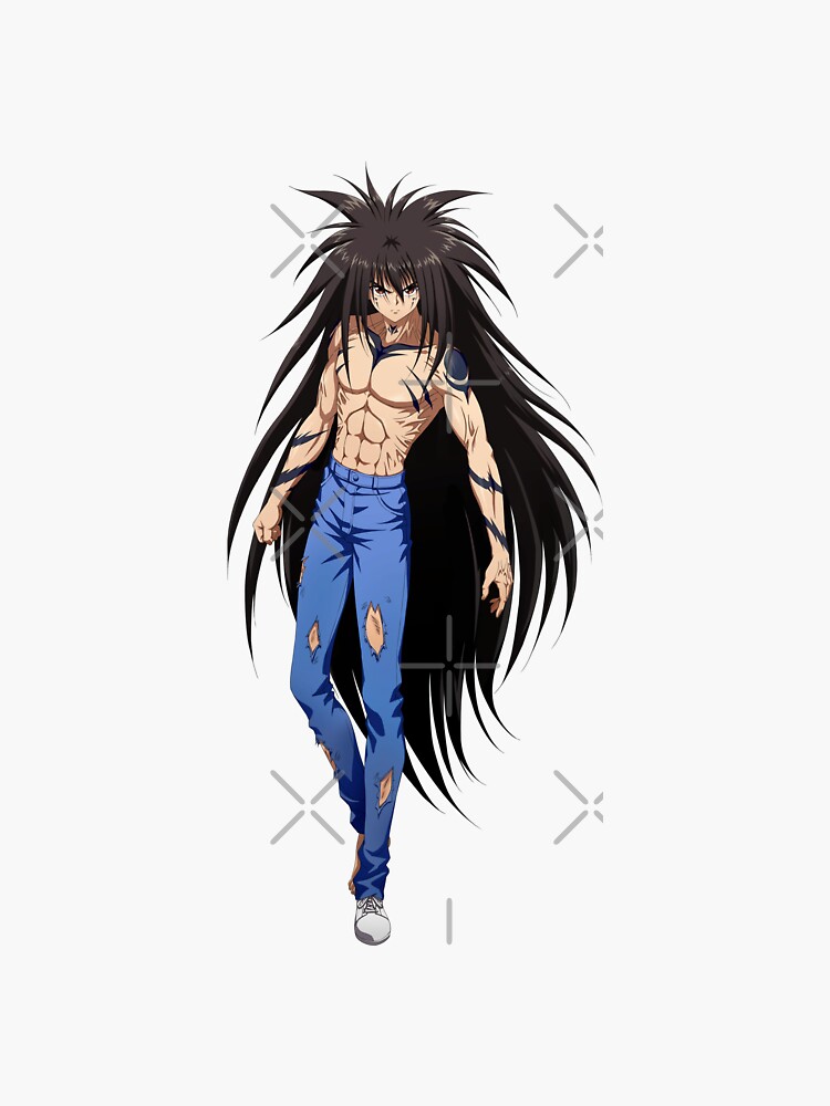 "Yusuke Urameshi Final form" Sticker for Sale by DripCulture | Redbubble