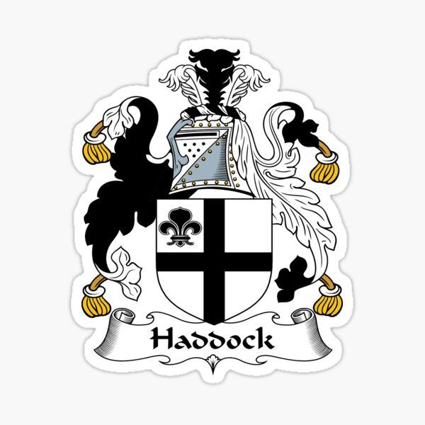 "Haddock" Sticker by HaroldHeraldry | Redbubble