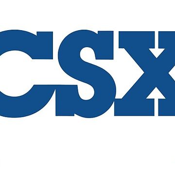 "CSX Transportation " Sticker for Sale by Borderskiper | Redbubble
