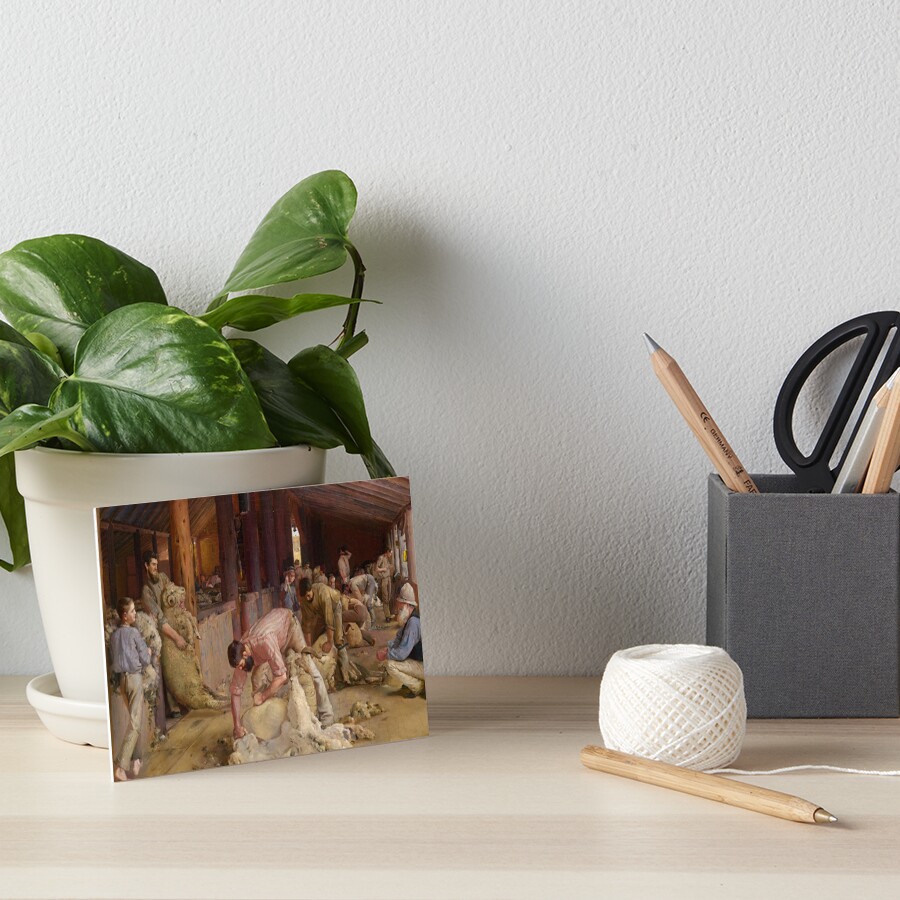 "Tom Roberts - Shearing the Rams (1890) oil on canvas. Fine ...