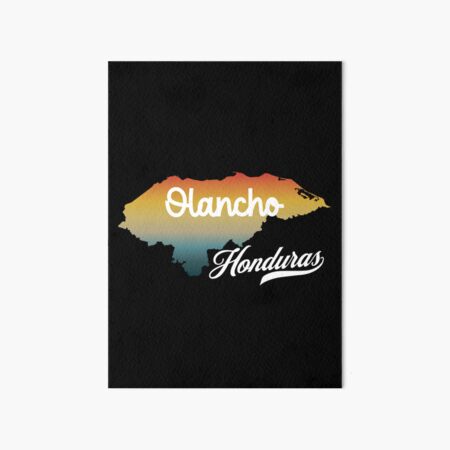 "Olancho, Honduras Retro Sunset X2" Art Board Print for Sale by ...