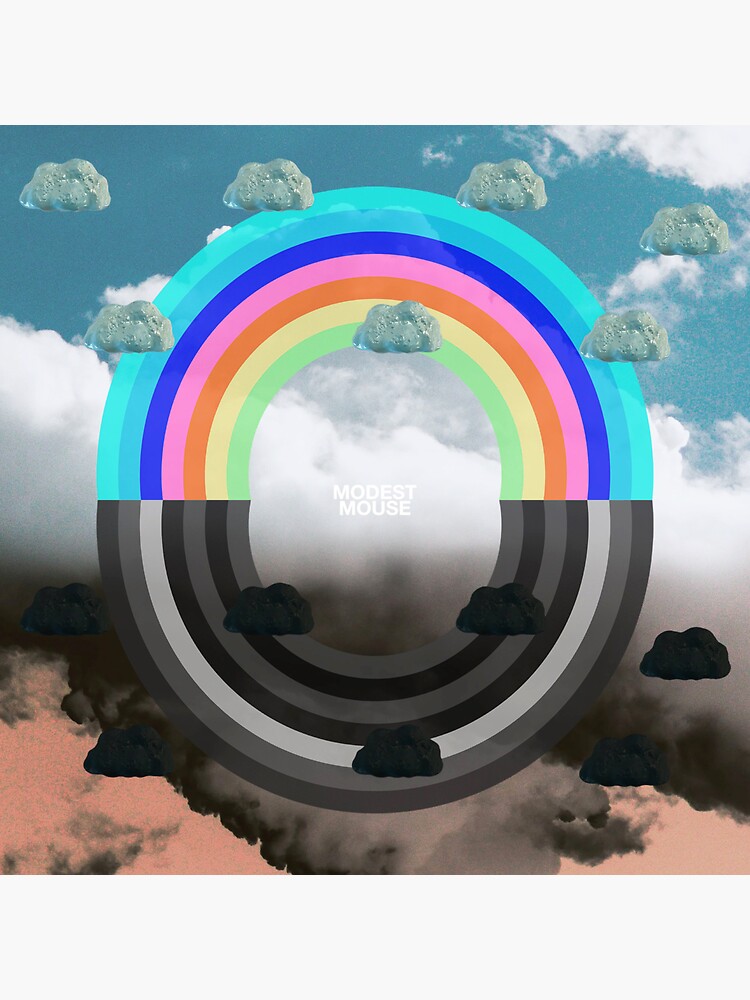 "Modest Mouse Poster Art" Sticker for Sale by radmer90 | Redbubble