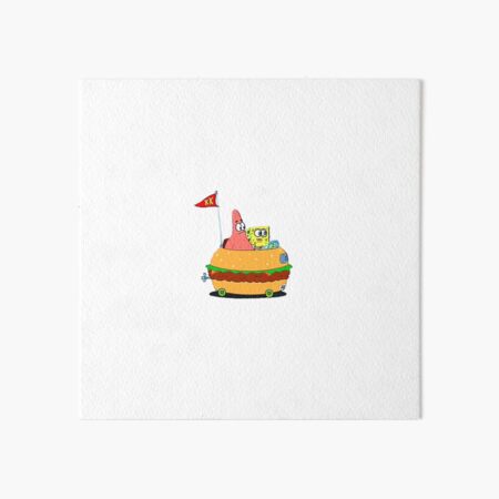 "SpongeBob Patrick Star VSCO Aesthetic Meme Sticker" Art Board Print ...