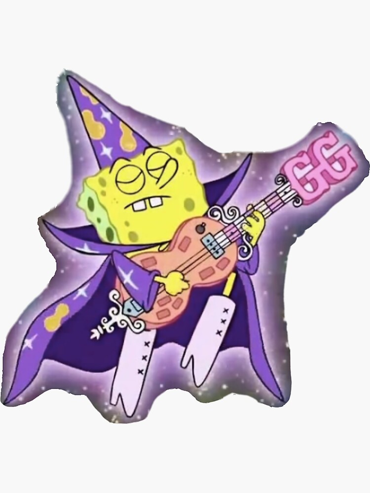 "SpongeBob VSCO Aesthetic Meme Sticker" Sticker for Sale by ...