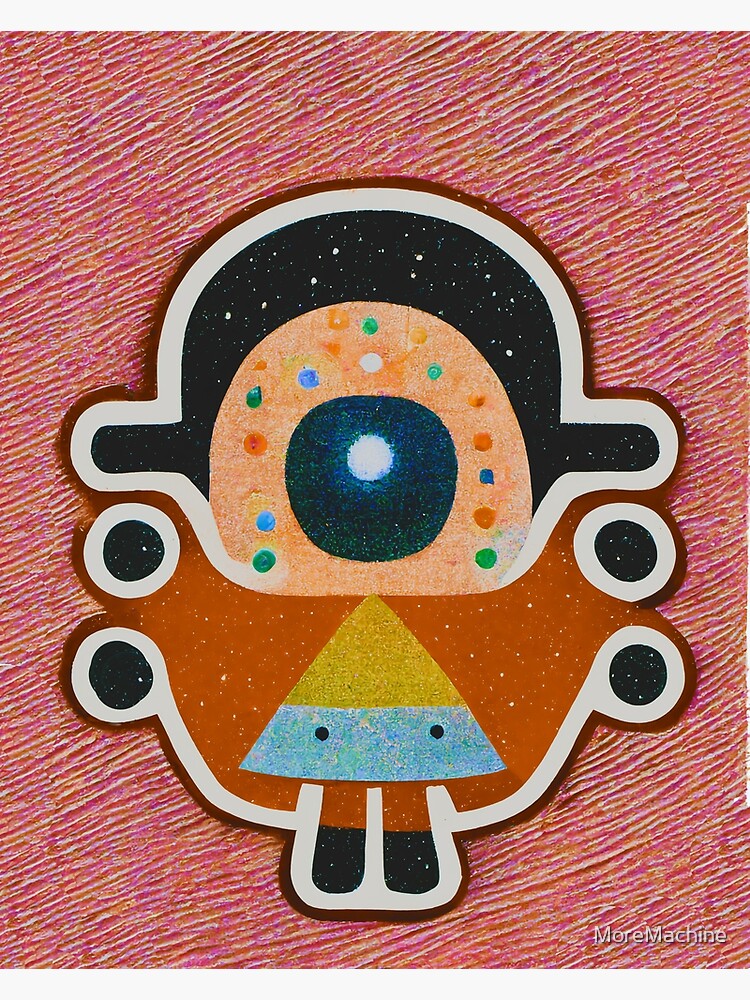 "Evil Robot scary, cute, Occult Retro Surrealism" Poster for Sale by ...